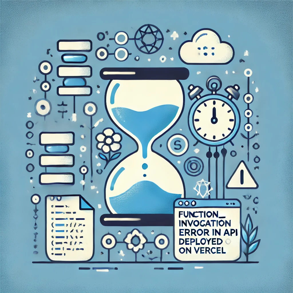 Vercel にデプロイした Api で Function Invocation Timeout エラー Web制作において役立つブログ